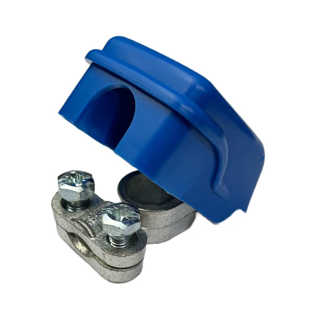 Ebienne Quick Release Battery Terminal Clamps - Red & Blue